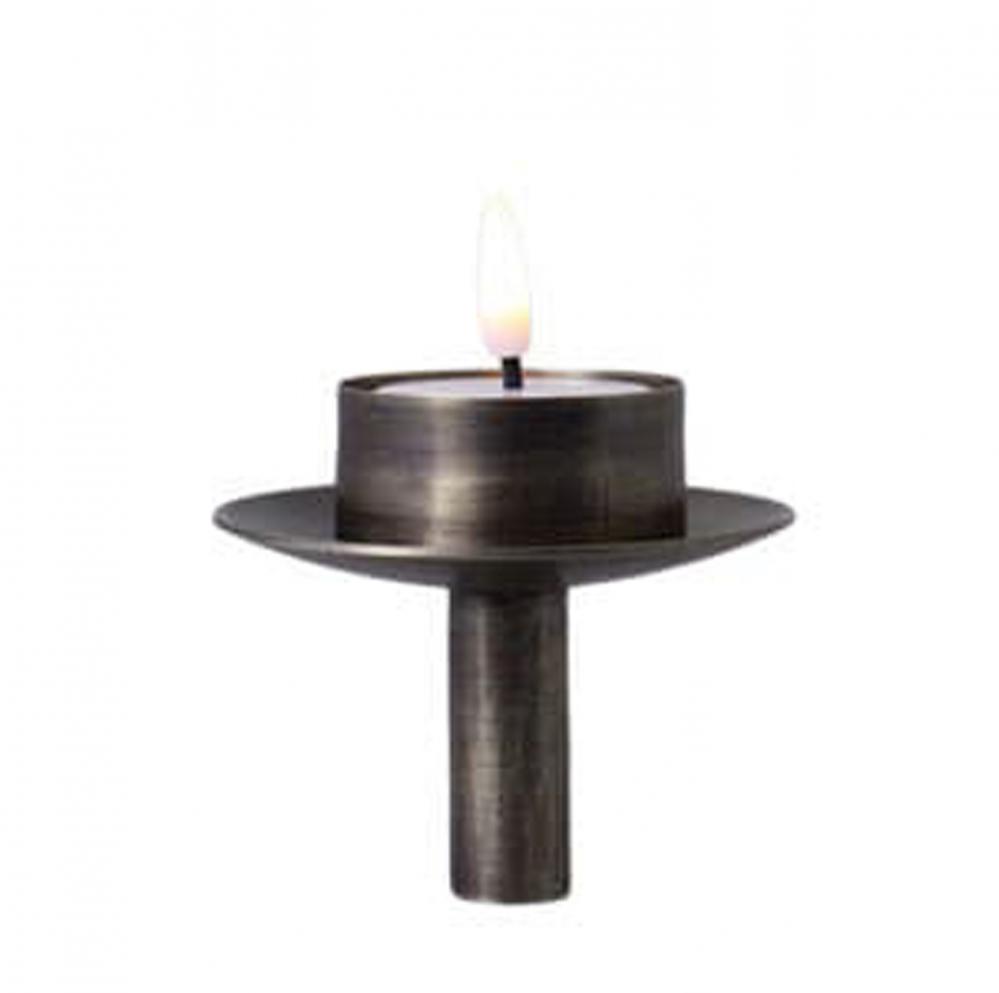 Värmeljushållare för Flaska - Antik Mässing - Ø7 x H6,5 cm från Strömshaga 69.00 kr - Fröken Fräken