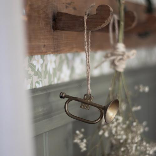 Liten Trumpet Antik Mässing - 7,5 cm från Strömshaga 49.00 kr - Fröken ...