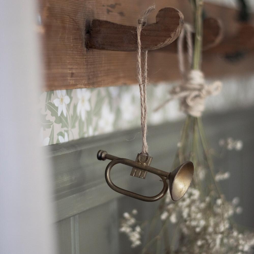 Liten Trumpet Antik Mässing - 7,5 cm från Strömshaga 49.00 kr - Fröken ...